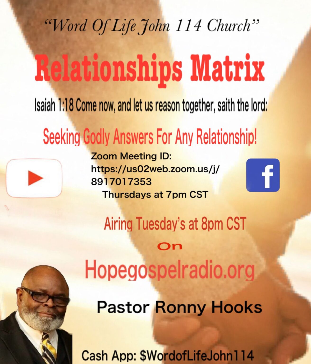 About – PastorRonnyHooks.com